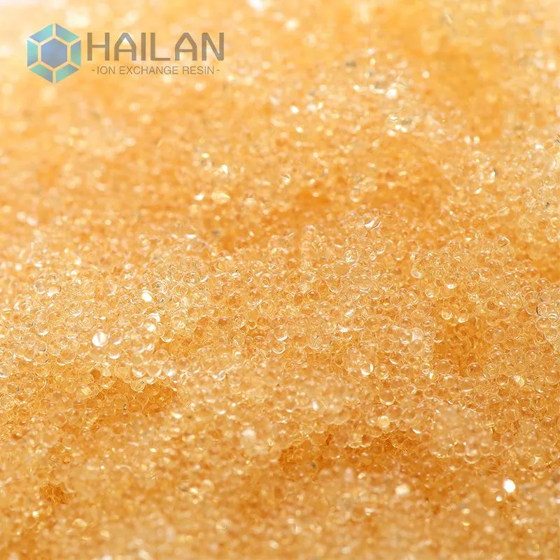 Strong Acid Cation Exchange Resin 8% cross-linked gel.