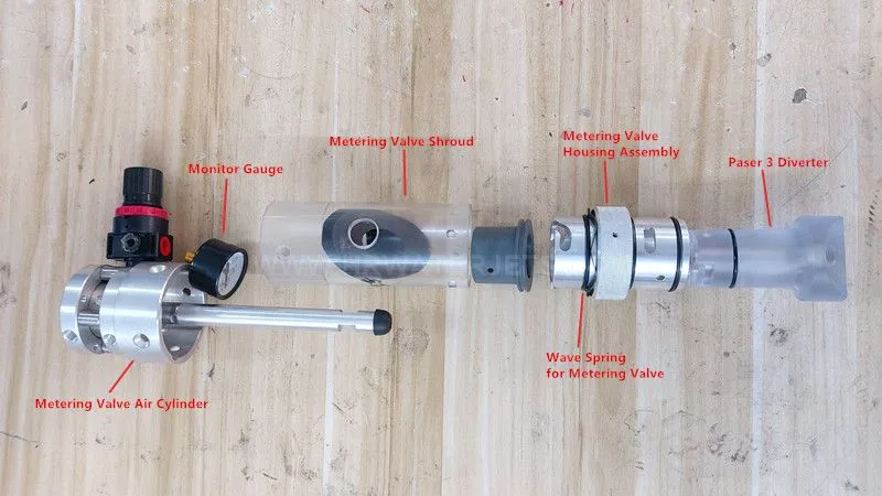 Waterjet Abrasive Metering Valve Assembly 016753-3