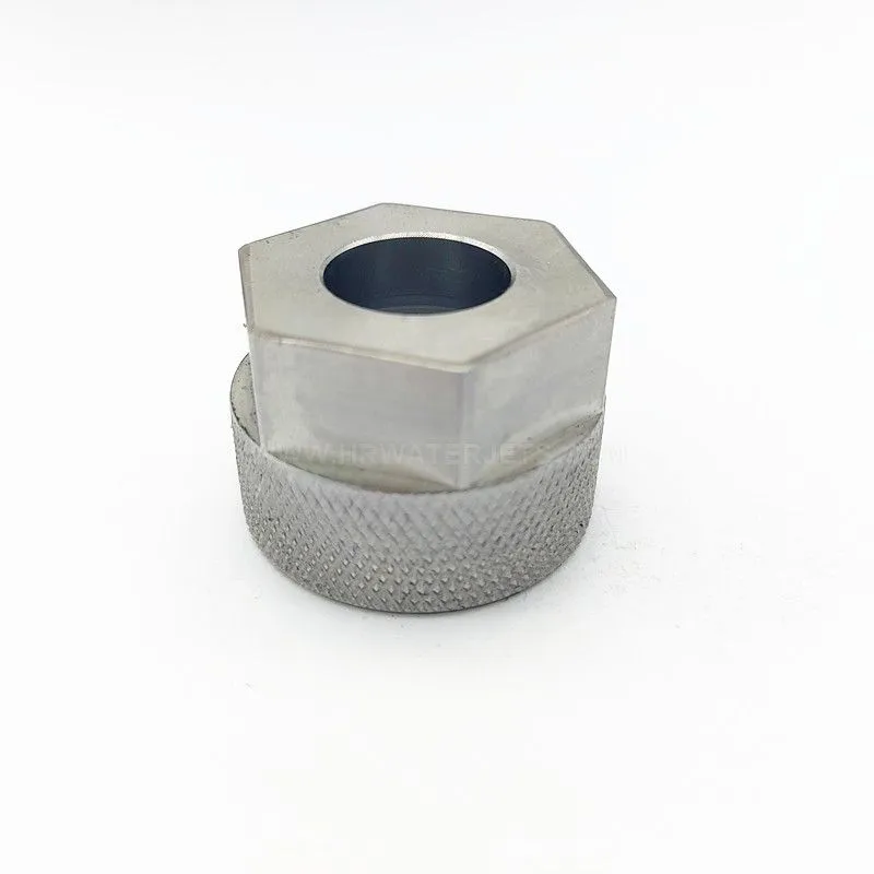 Waterjet Cutting 5 Axis Nozzle Body Nut DD