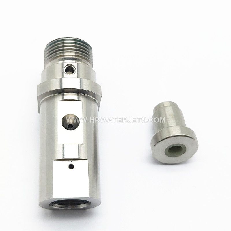 Waterjet Cutting Head Parts On/Off Valve Retainer Assembly 004096-1