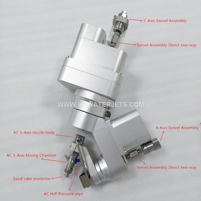 Waterjet AC 5-Axis Cutting Head Parts Mixing Chamber