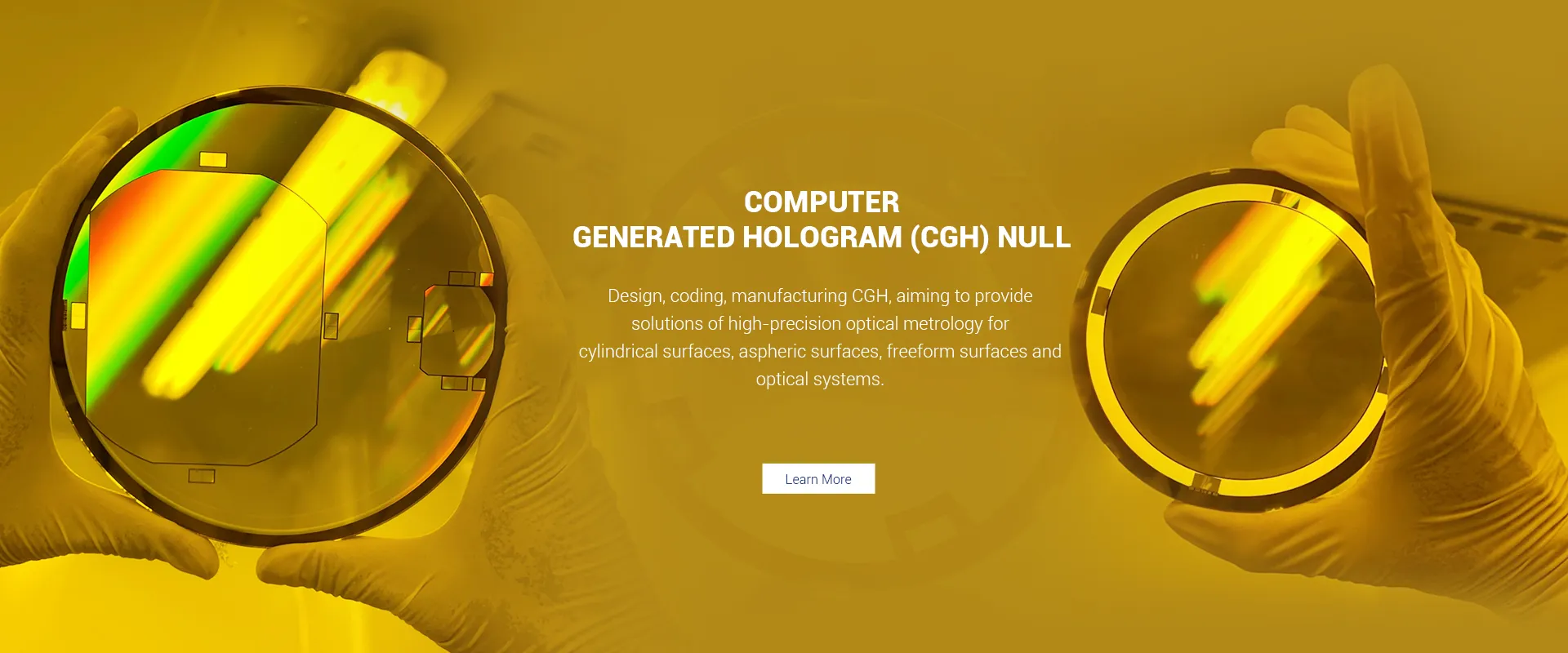 Custom Aspheric Mirror, CGH Null Correctors Manufacturer