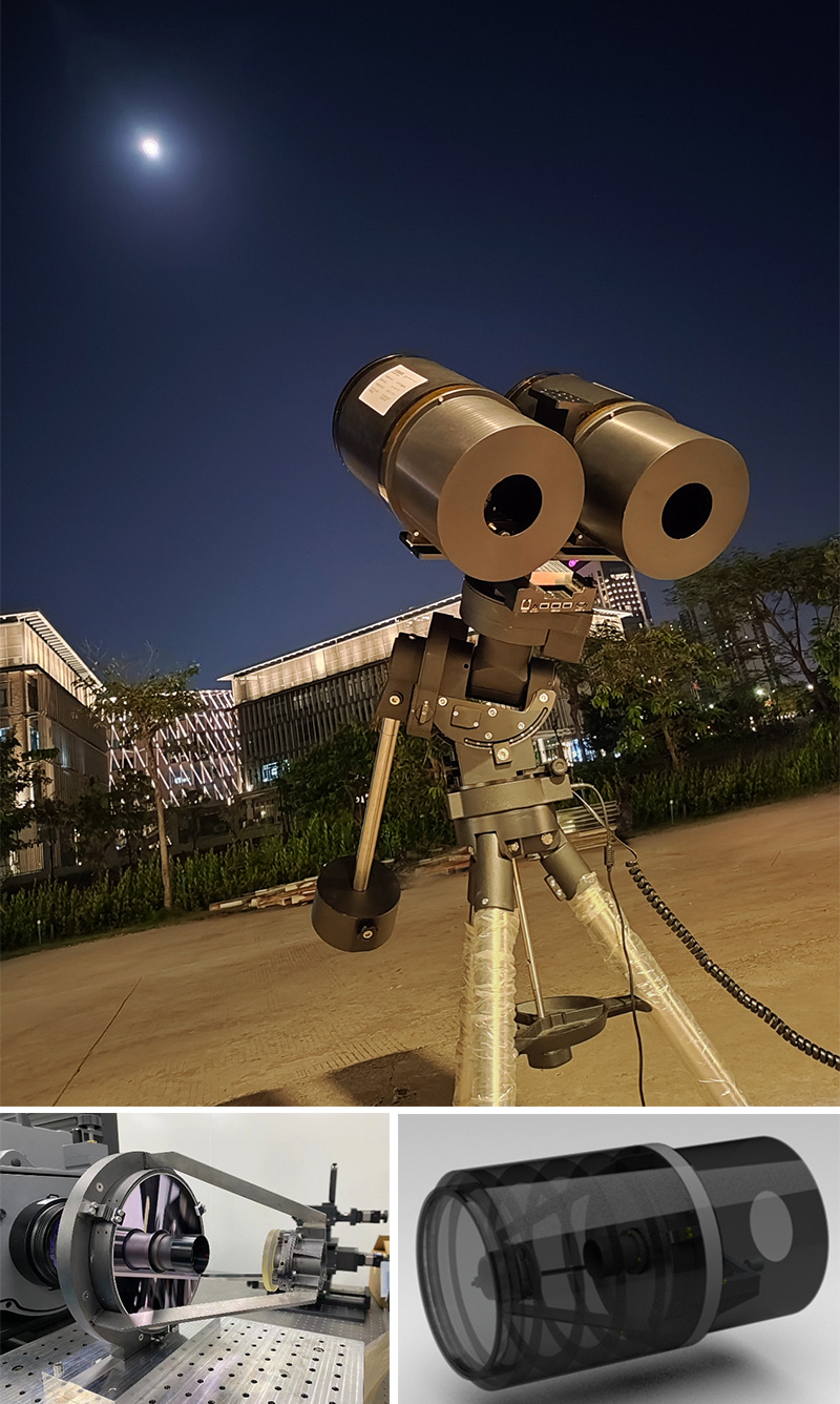 Large-aperture astronomical telescope