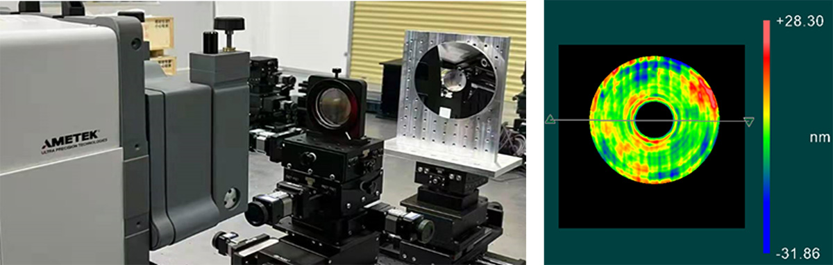 Null-corrector CGH for Al mirror testing