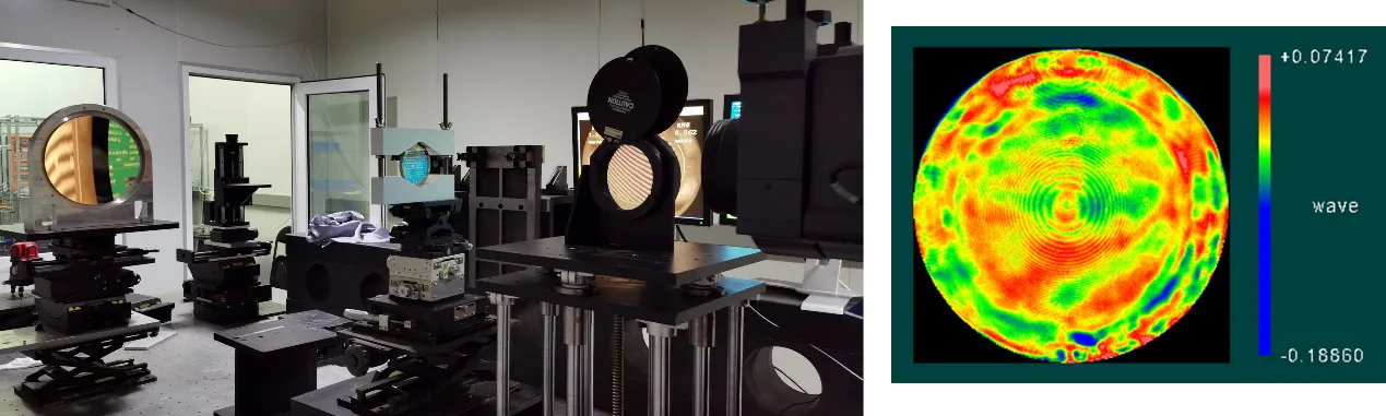 Interferometric Testing of ULE mirror