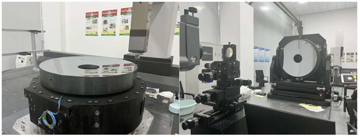 Large-aperture SiC aspherical mirror