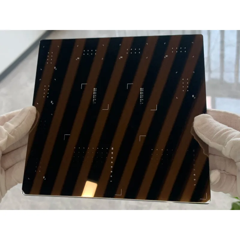 Customized high resolution test target for high precision optical system