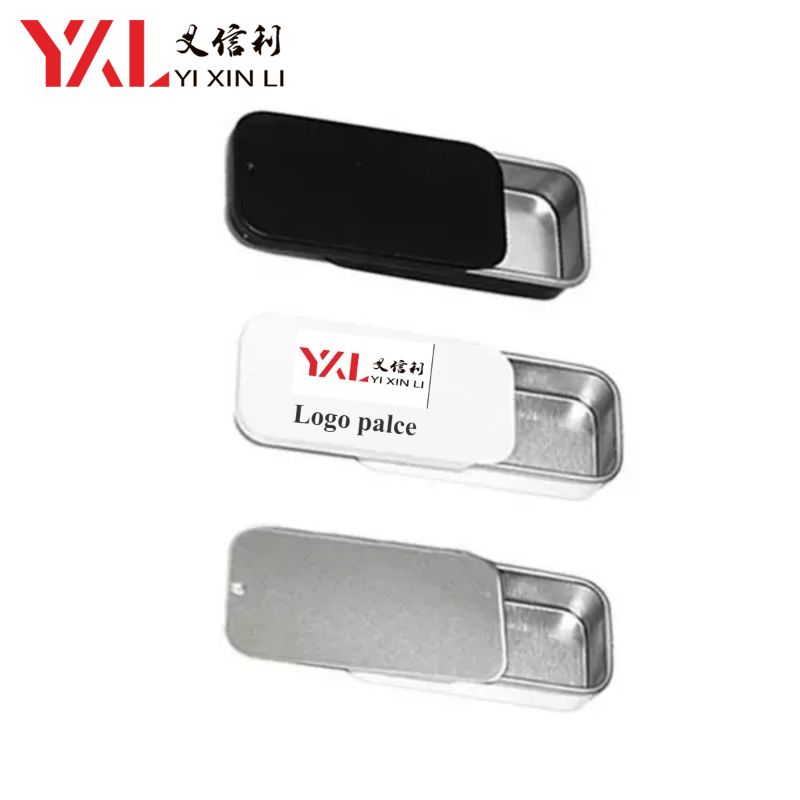 sliding tin box,sliding lid tin box,tin box with sliding lid