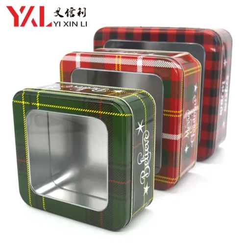 Square tin box set manufacturer | Dongguan Yixinli Packaging Co.,Ltd