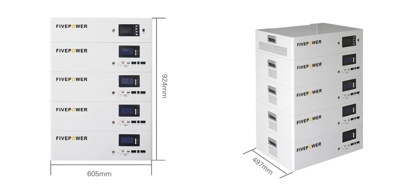 Stackable Lifepo4 Solar Battery Pack 48v 100ah