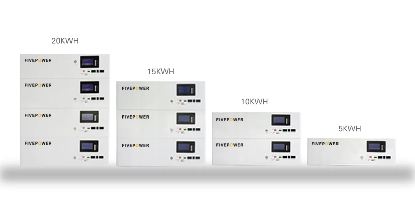 Stackable Lifepo4 Solar Battery Pack 48v 100ah