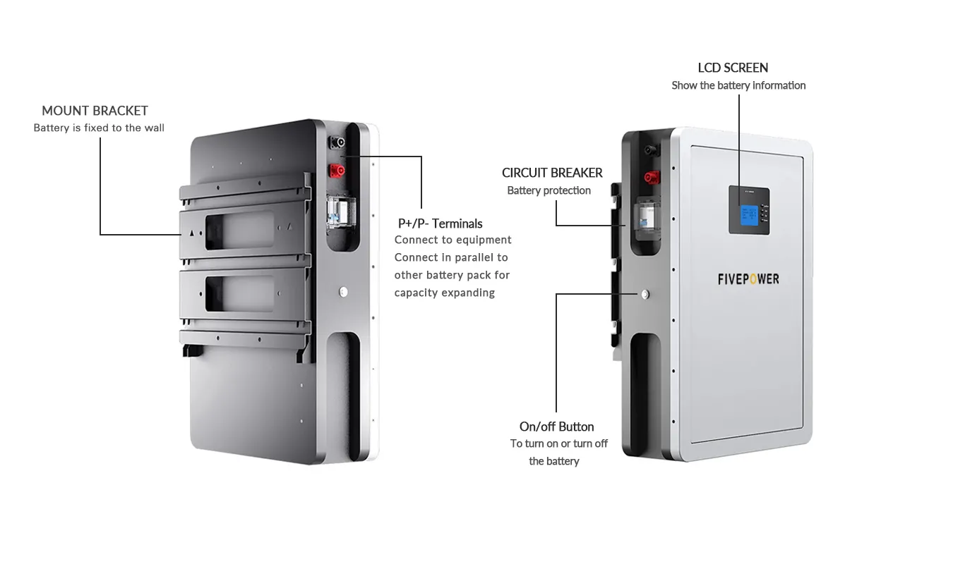 Fivepower High quality 51.2V 180Ah 9.2KWh lithium battery pack with LCD ...