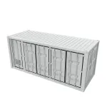 1MW 40ft Battery Energy Storage System,BESS,Fivepower manufacturer