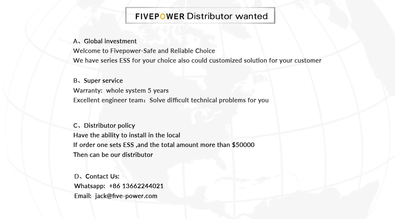 1MW 40ft Battery Energy Storage System,BESS,Fivepower manufacturer