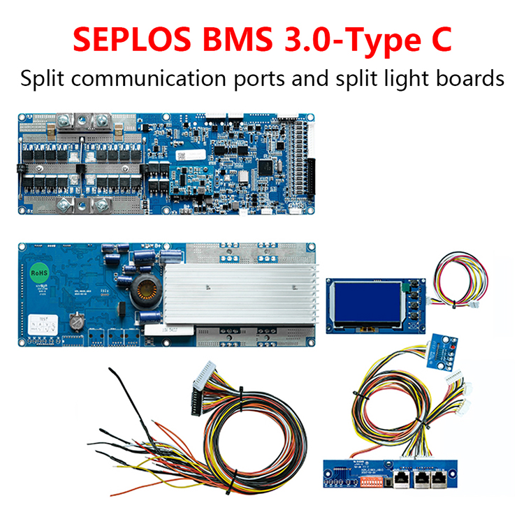 Seplos 48V 100A BMS 3.0 태양열 및 가정용 에너지 저장 배터리용