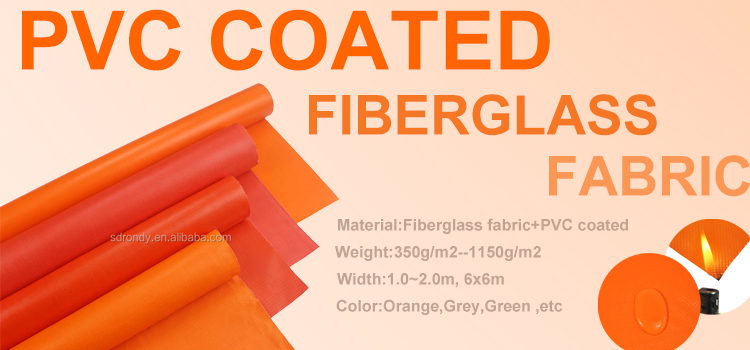 PVC Coated Fiberglass Cloth