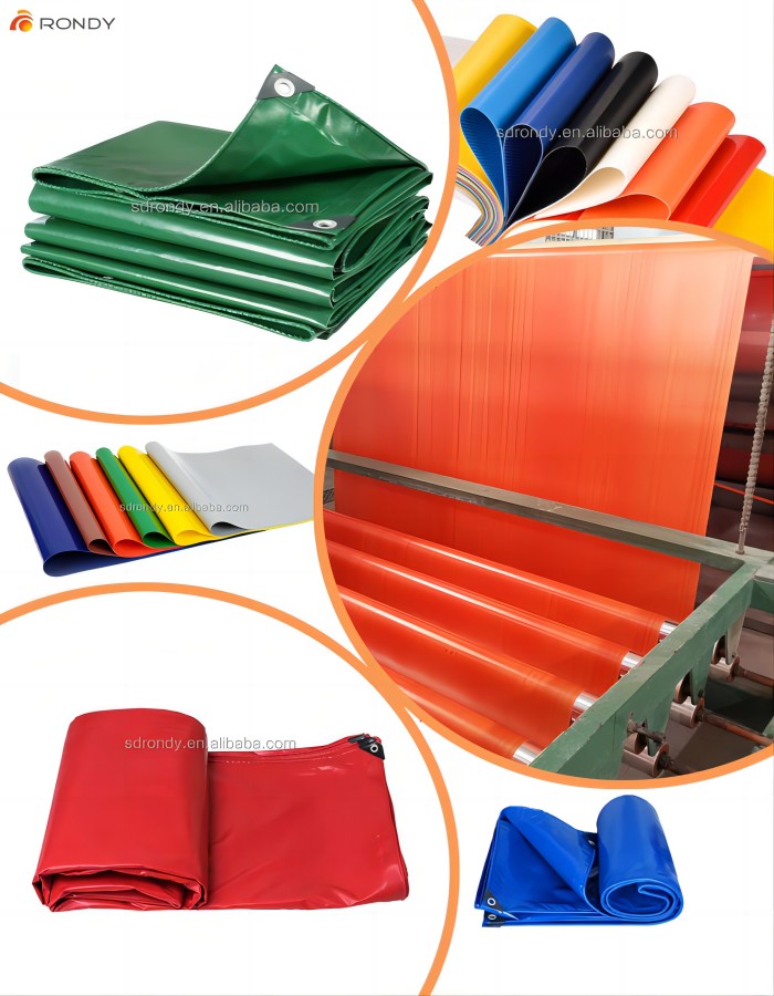 Waterproof PVC Coated Tarpaulin