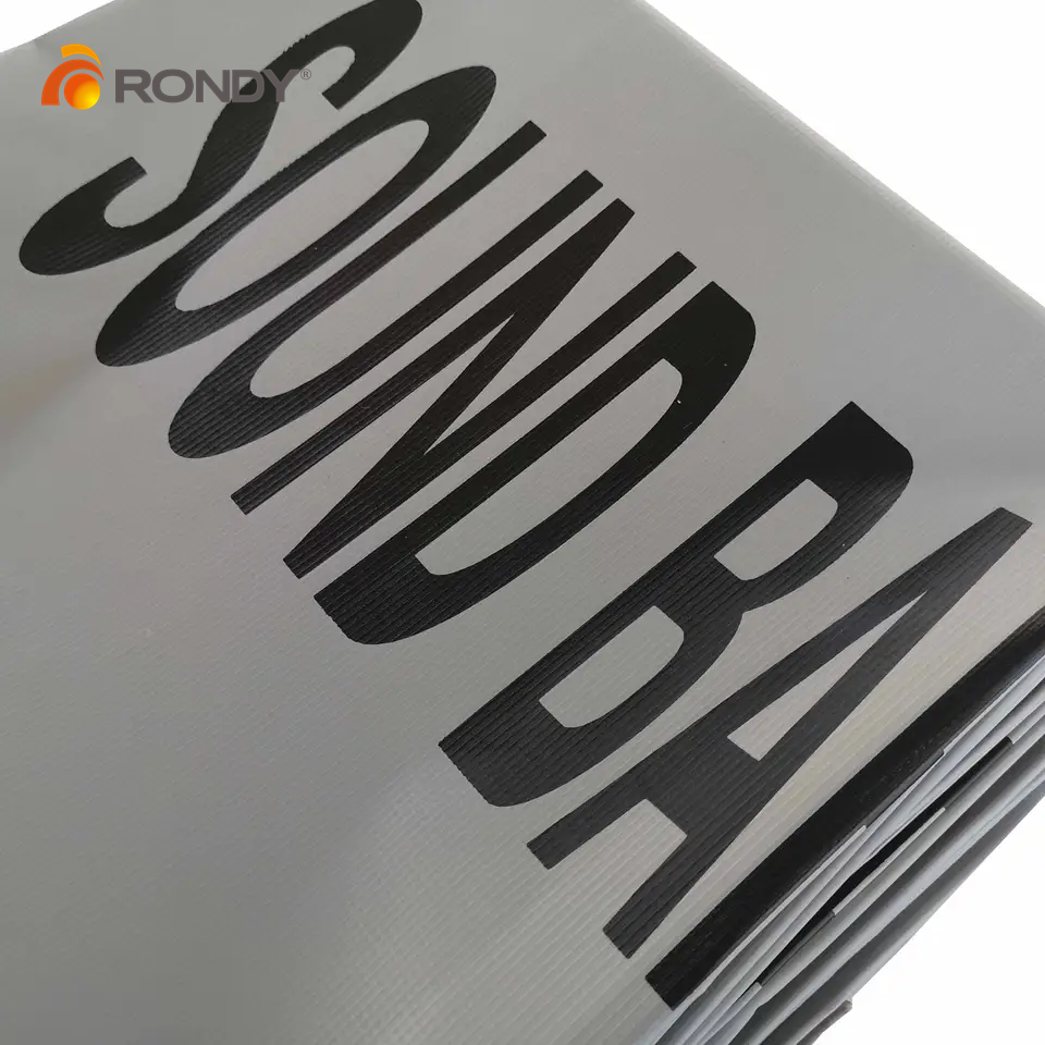 RONDY PVC Soundproof Fabric Tarpaulin Sheet, PVC Soundproof Tarpaulin