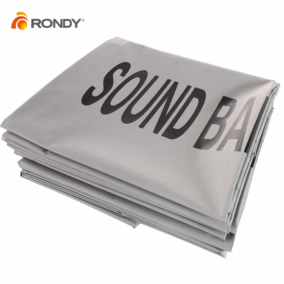 PVC Soundproof Fabric Tarpaulin