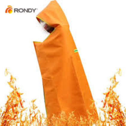 Fire emergency fireproof cloak for survival safety blanket full body ...