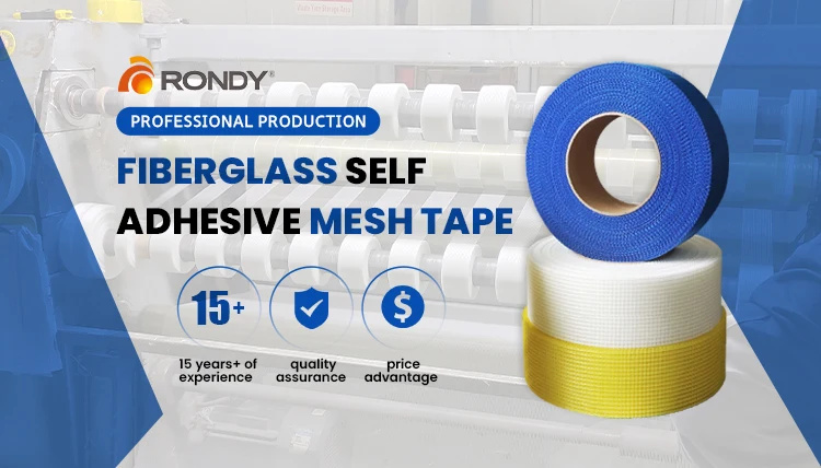 Self Adhesive Fiberglass Mesh Tape