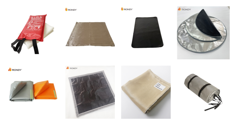 Fire emergency fireproof cloak for survival safety blanket full body ...