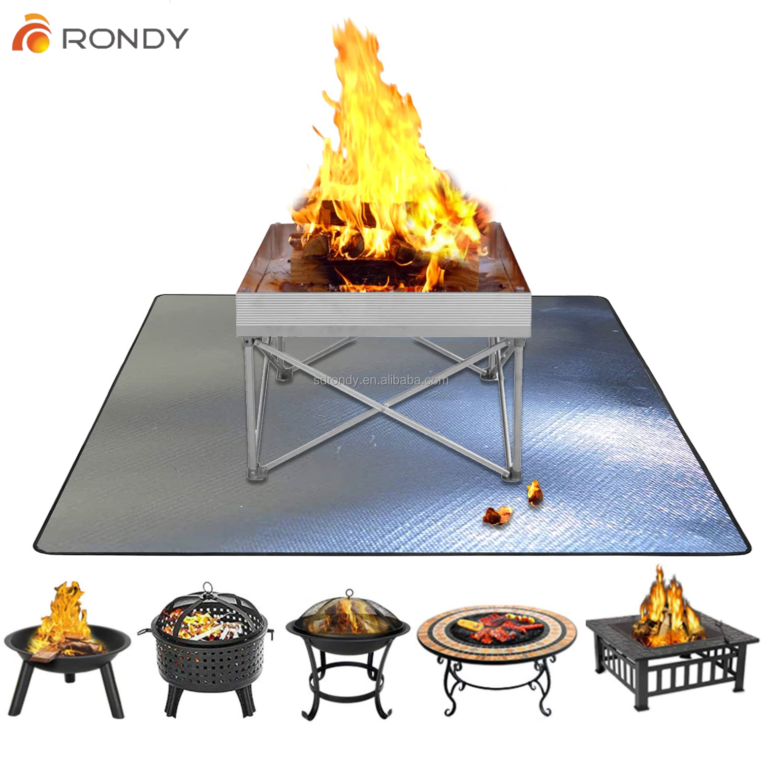 FIRE PIT MAT
