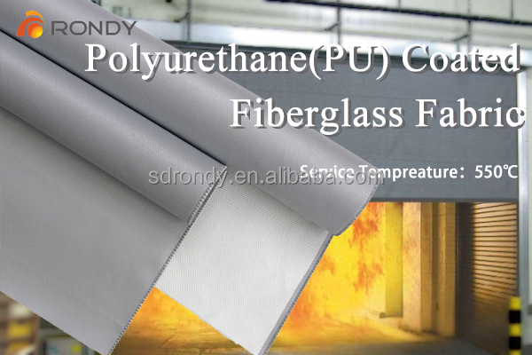 PU coated Fiberglass fabric