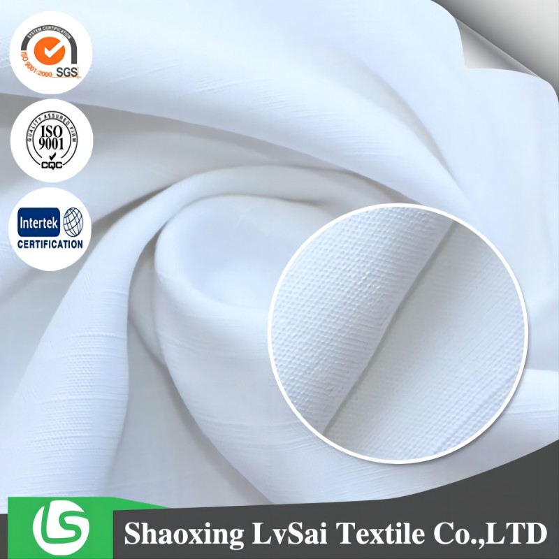 Custom Slub Rayon Fabric for Women Garment