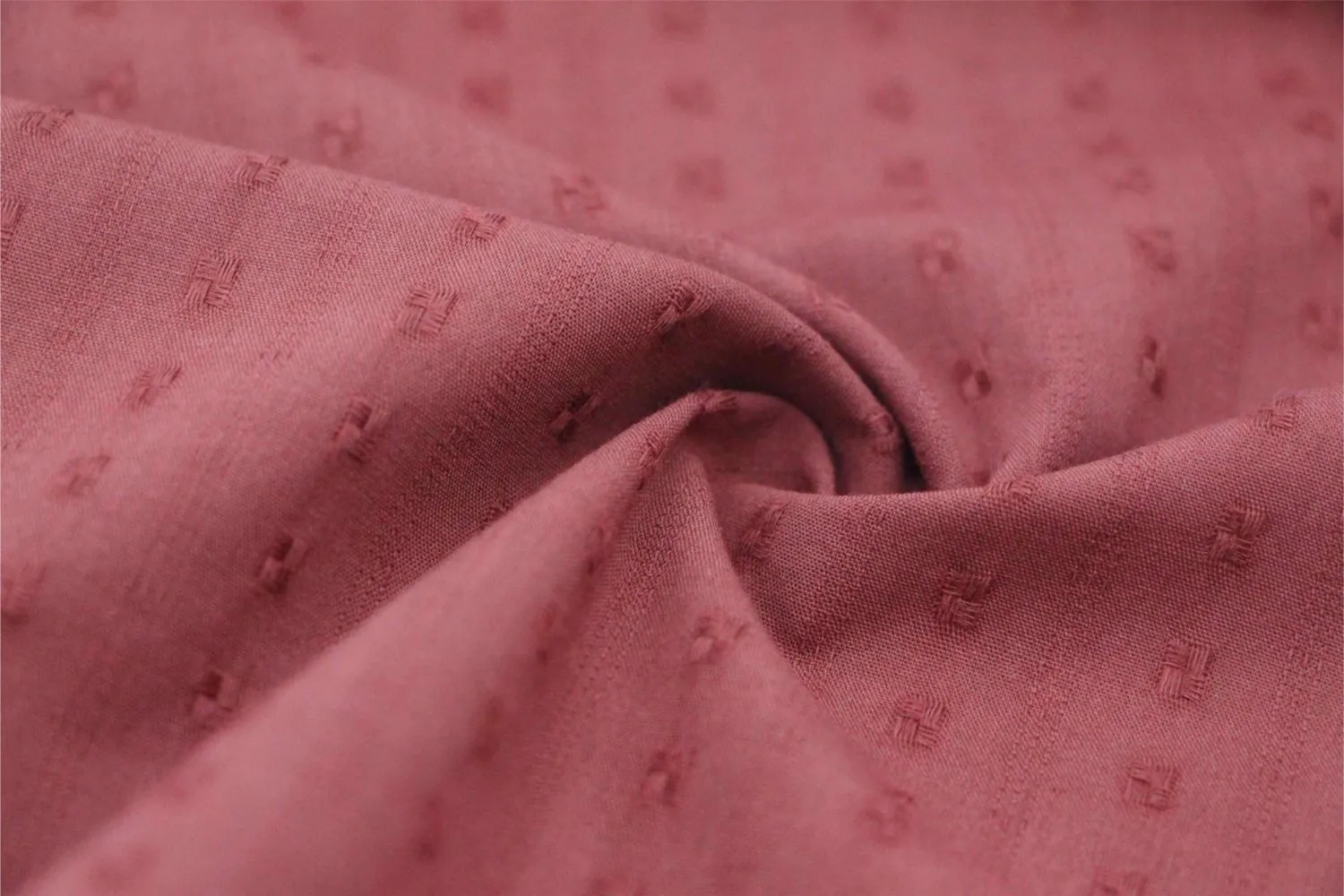 Cotton Rayon Woven Knitting Jacquard Fabric
