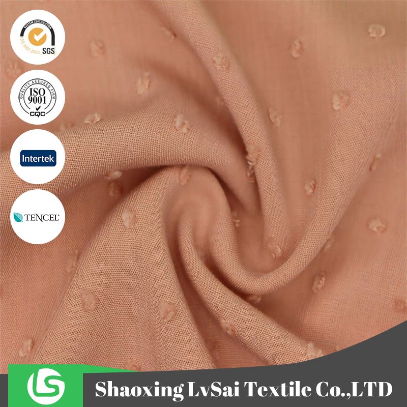 100% Rayon 30S Woven Slub Cut Flower