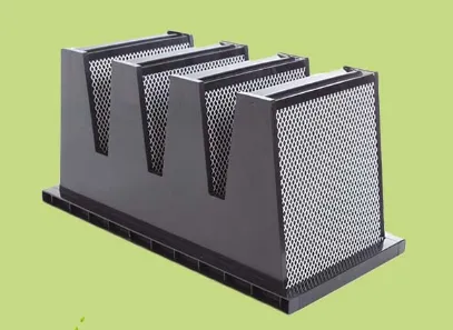 activated carbon V-bank filter
