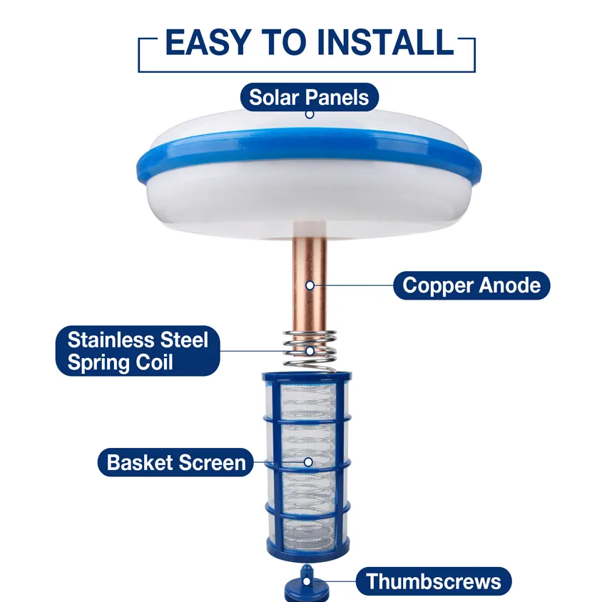 solar pool ionizer,pool ionizer,copper ionizer for pool