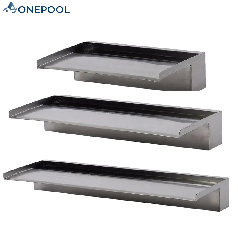 waterfall spillway,stainless steel waterfall spillway,pool fountain