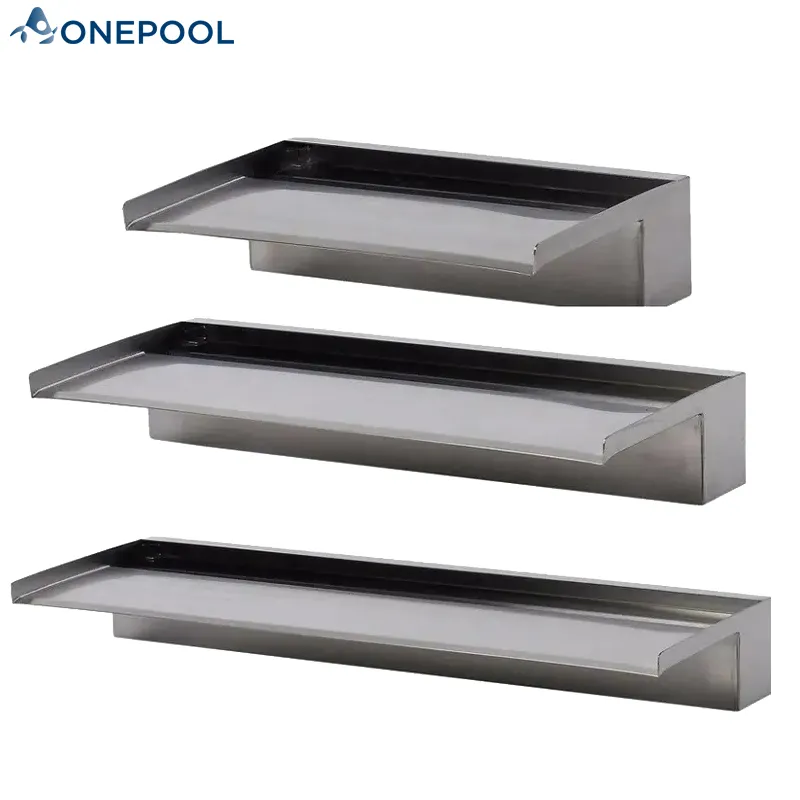 waterfall spillway,stainless steel waterfall spillway,pool fountain