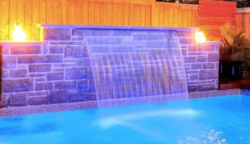 pool fountains and waterfalls,inground pool fountain