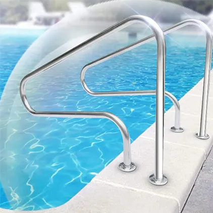 pool handrails,swimming pool handrails,inground pool handrail