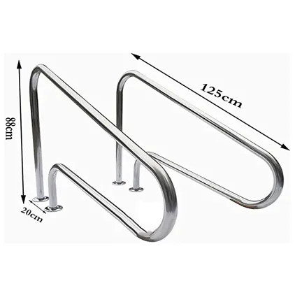 pool handrails,swimming pool handrails,inground pool handrail