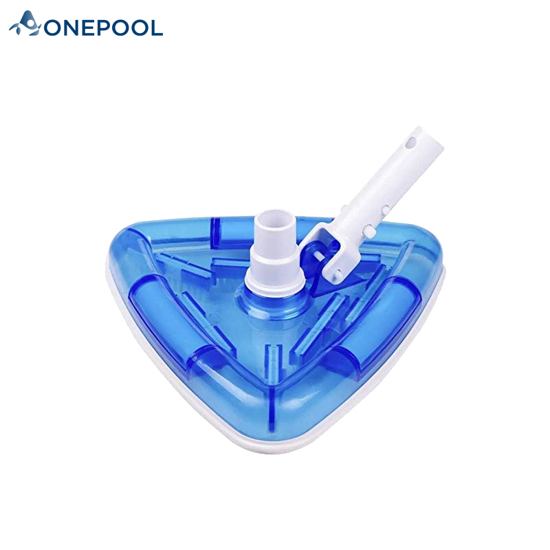 pool vacuum head,triangle pool vacuum head,pool vacuum head with brush