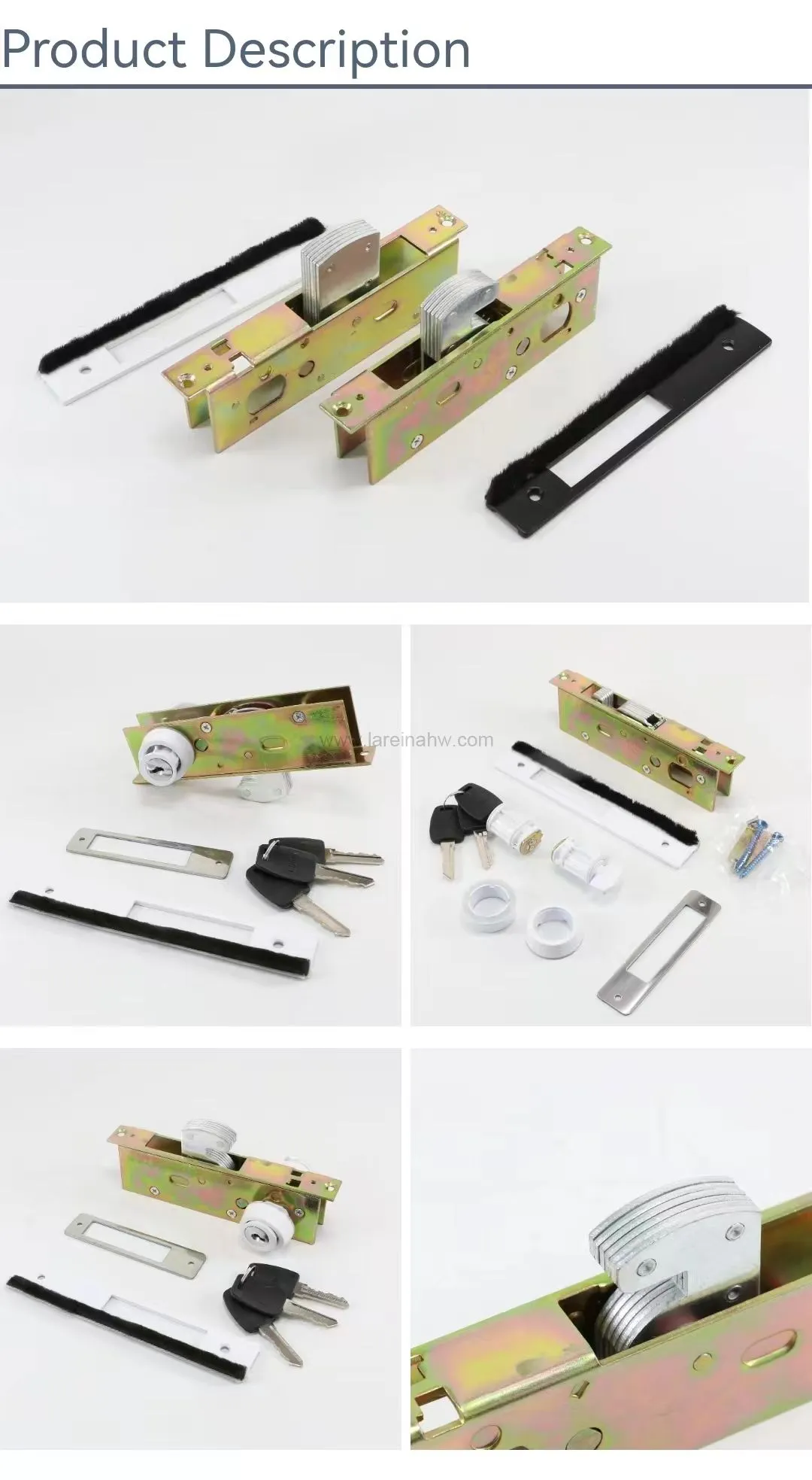 sliding mico door lock