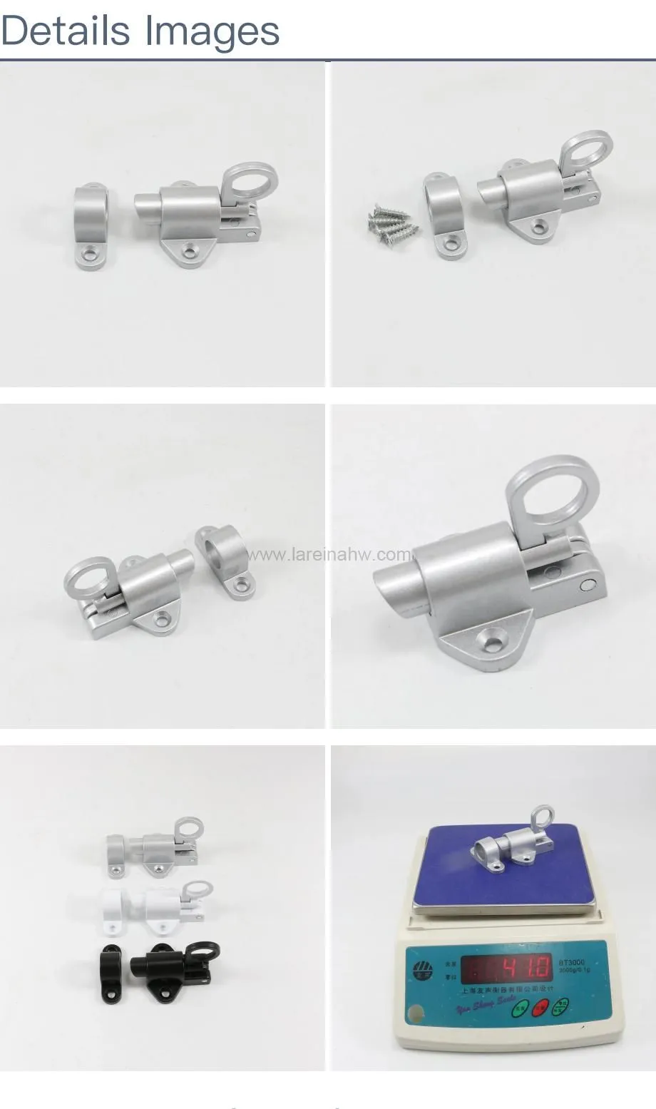 Zinc alloy latch aircraft bolt lock LR-022B