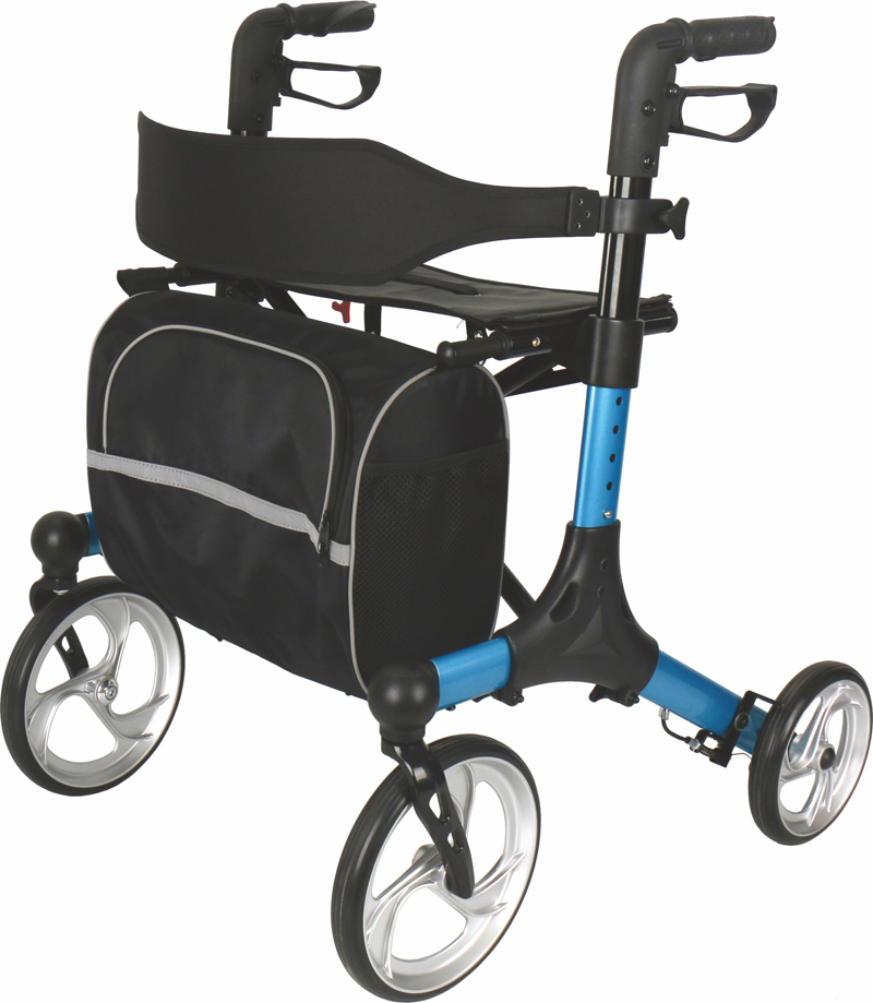 Aluminum foldable rollator C1310