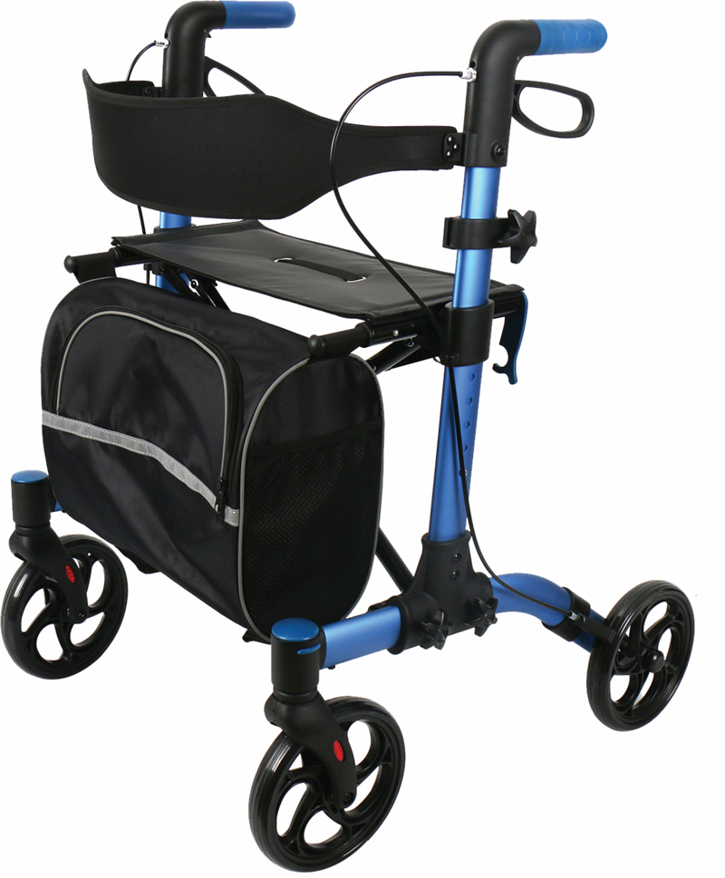 Aluminum foldable rollator C1307