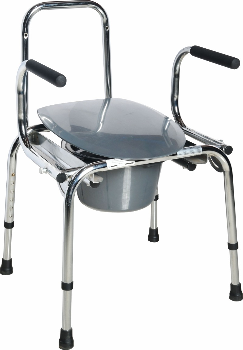 Steel commode chair C2212B
