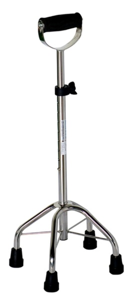 Stainless steel quad cane C1107