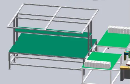 New energy lithium battery module assembly line-Huiyao Laser