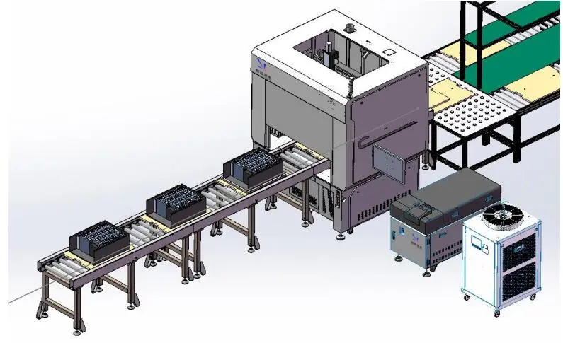 Improving electric vehicle battery efficiency through laser welding