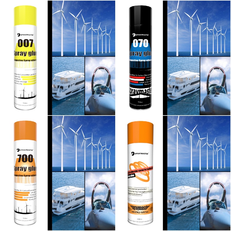 Vacuum Infusion Spray Adhesive