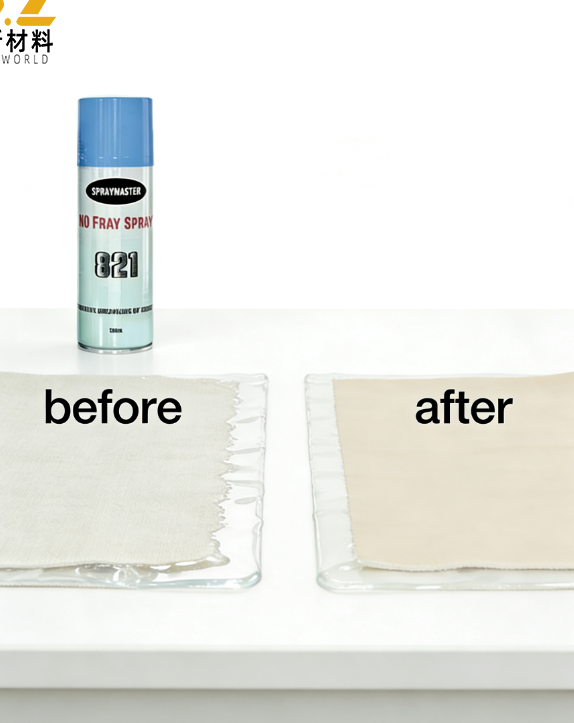 SPRAYMASTER No Fray Spray | Stop Fabric Fraying & Boost Sewing Efficiency