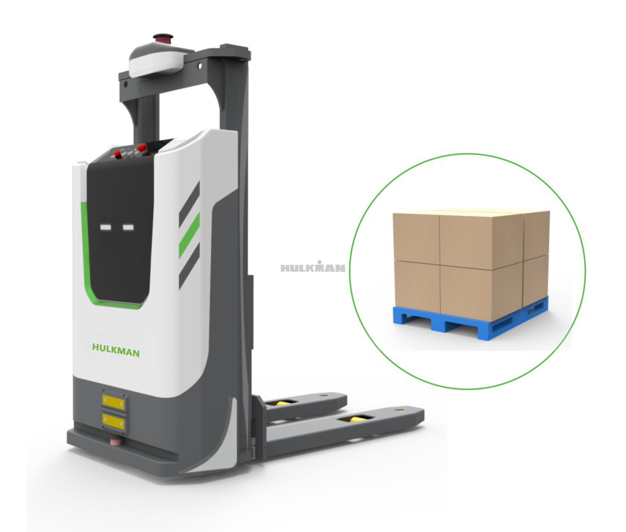 1.4Ton AGV Narrow Aisle Electric Stacker for sale